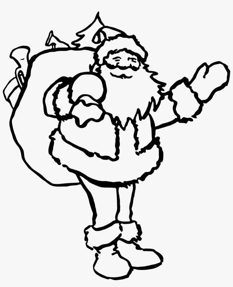 This Free Icons Png Design Of Simple Santa PNG Image | Transparent PNG ...