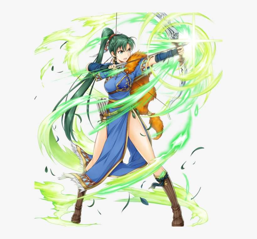 Download Fire Emblem Heroes Lyn | Transparent PNG Download | SeekPNG