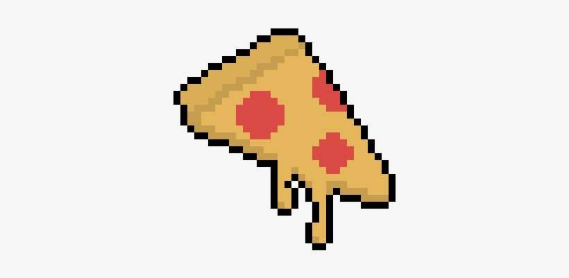 Pizza Slice, Hella Good 4 Simak - Pizza Pixel PNG Image | Transparent ...