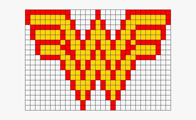 Wonderwoman Perler Bead Pattern / Bead Sprite - Wonder Woman Logo ...