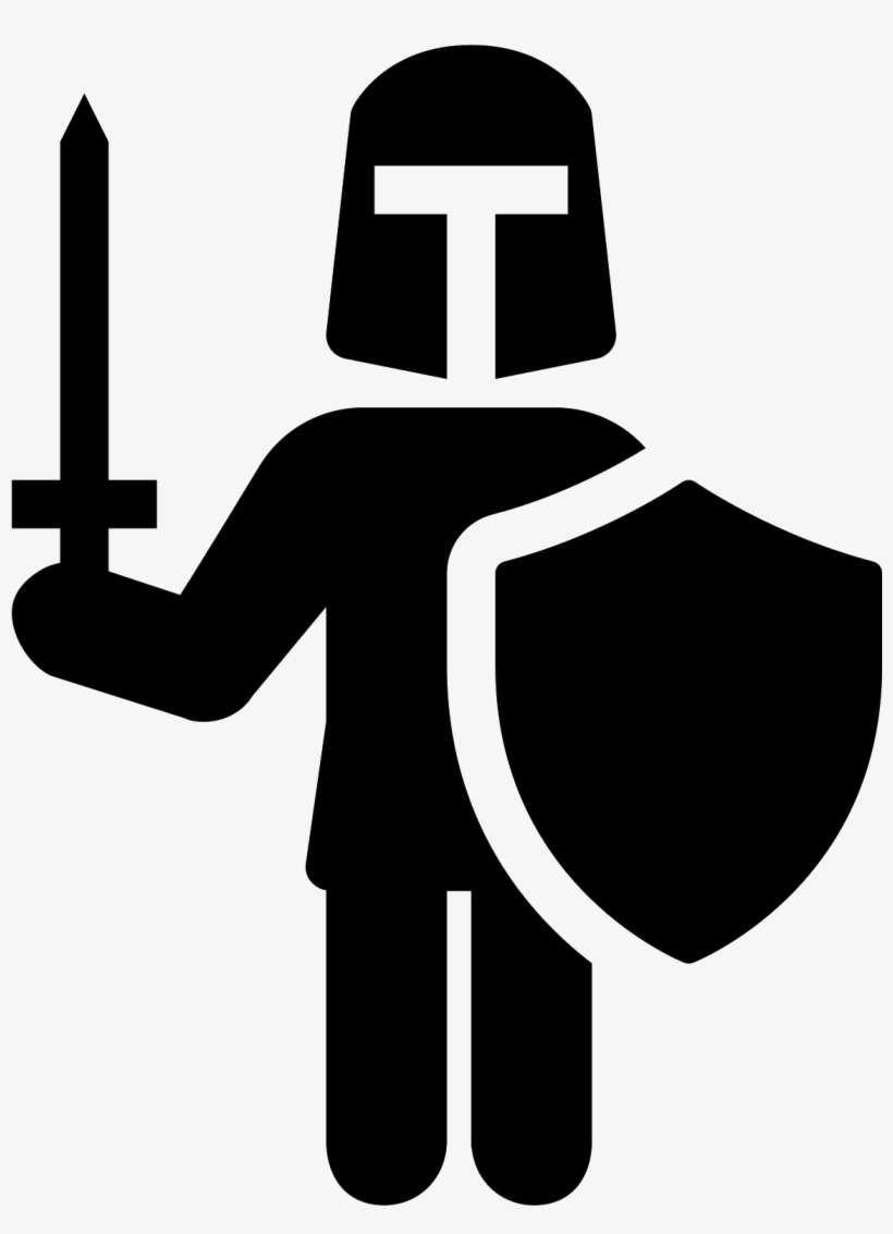 Noble Knight Filled Icon - Knight Icon Png PNG Image | Transparent PNG ...