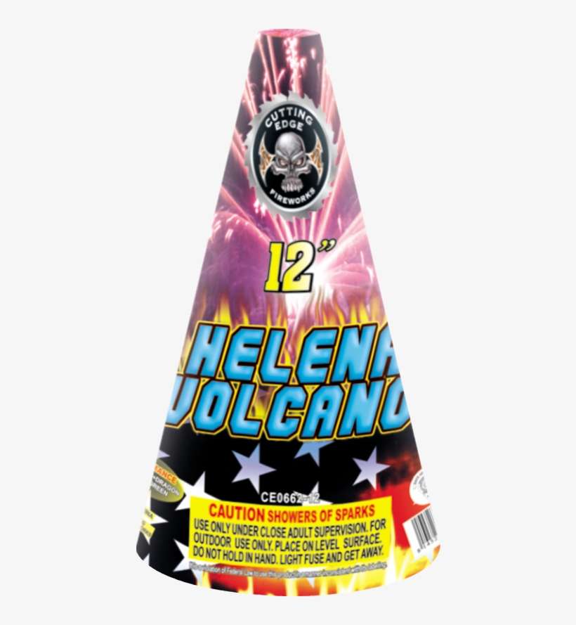 Download Cutting Edge St - Volcano Firework | Transparent PNG Download ...