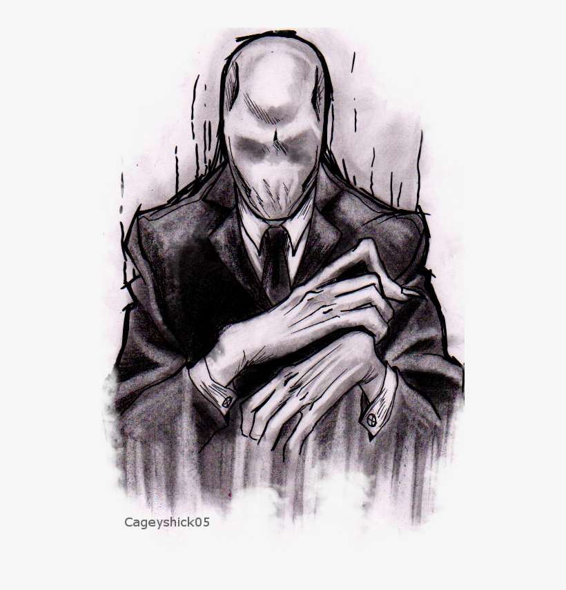 Download Slenderman - Creepypasta Tattoos | Transparent PNG Download ...