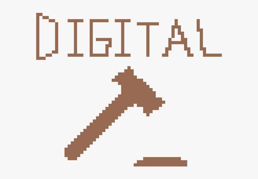 Pixel Gavel - Gavel PNG Image | Transparent PNG Free Download on SeekPNG