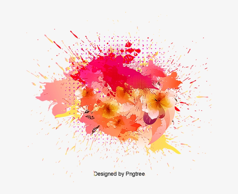 Download Paint Splash, Ink, Brush, Watercolor Png And Psd - Watercolor ...