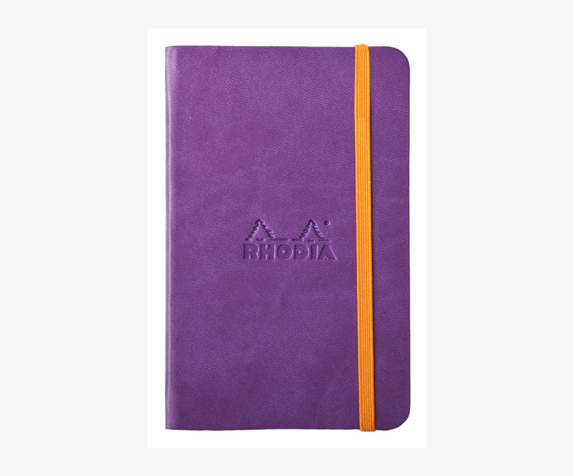 Rhodia A6 Rhodiarama Purple Lined 96 Sheets - Notebook PNG Image ...