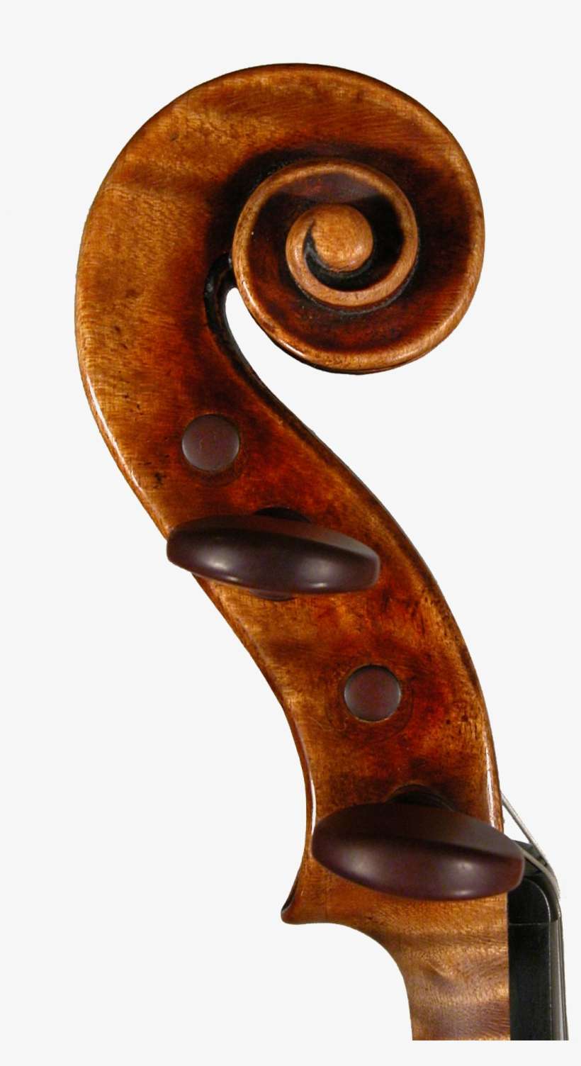 Download Picture Left Side Scroll Violin - Violin Scroll Png ...
