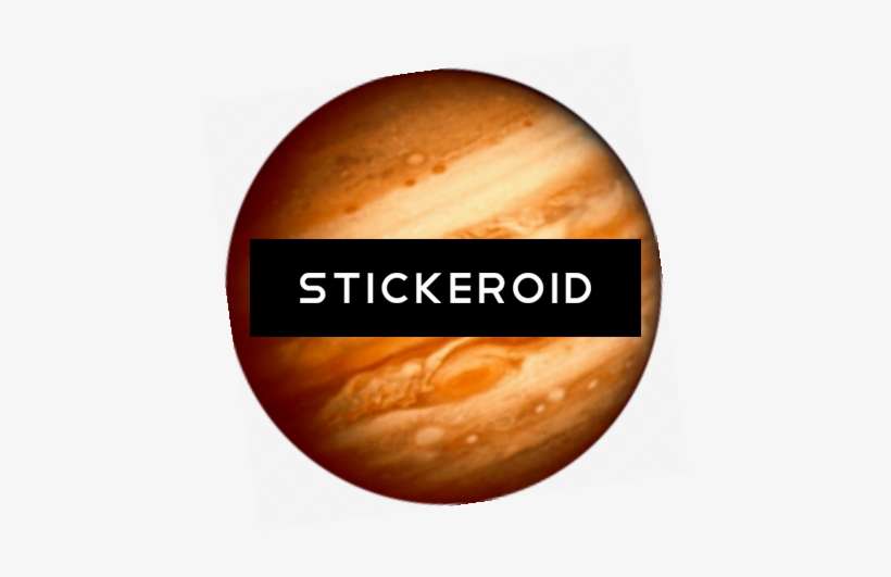 Jupiter - Planet Jupiter Square Sticker 3" X 3" PNG Image | Transparent ...