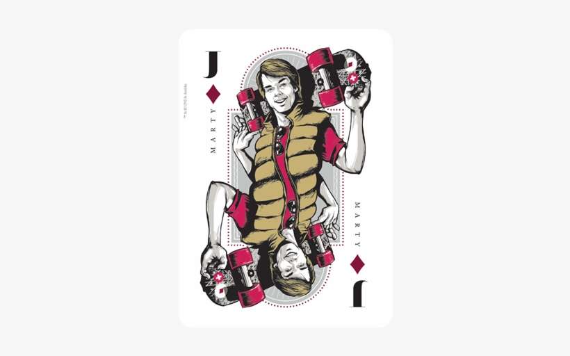 List Price $11 - Biff Tannen's Playing Cards PNG Image | Transparent ...