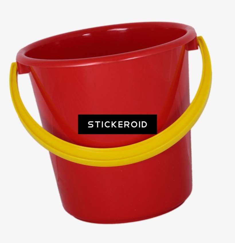 Plastic Red Bucket - Bucket PNG Image | Transparent PNG Free Download ...