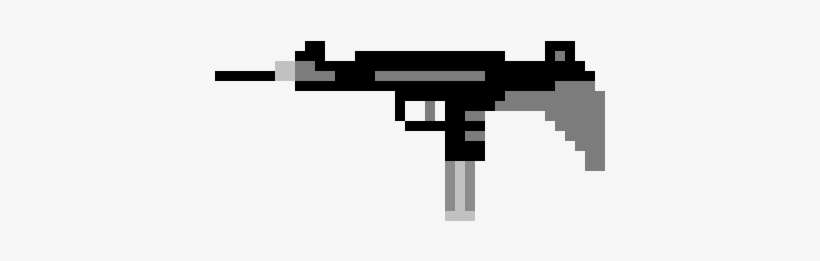 Israel Uzi - Uzi Pixel Art PNG Image | Transparent PNG Free Download on ...