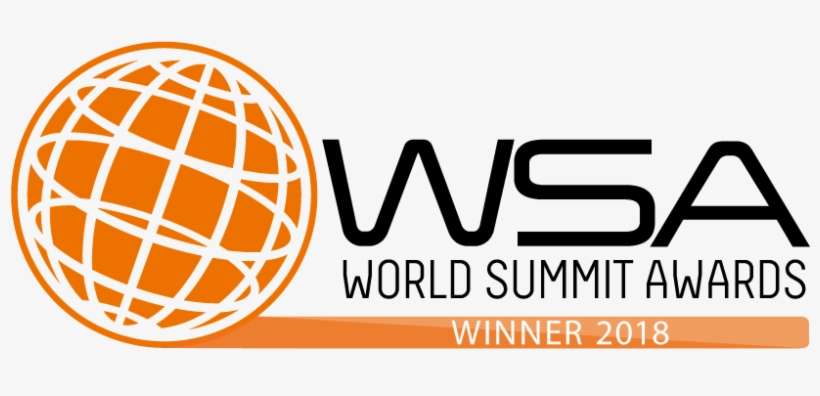 Wsa Logo Winner - World Summit Awards 2018 PNG Image | Transparent PNG ...