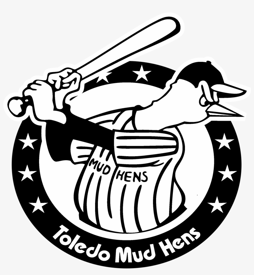 Toledo Mud Hens Logo Black And Ahite - Us Congress Pin PNG Image ...