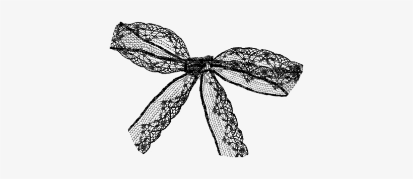 Lace Bow Anastasia - Black Lace Bow Png PNG Image | Transparent PNG ...