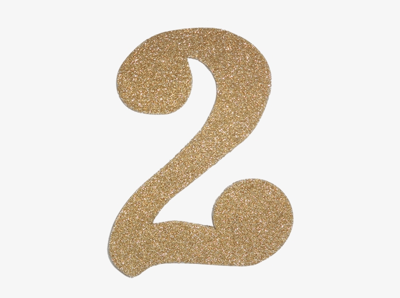 Gold Glitter Number 2 PNG Image | Transparent PNG Free Download on SeekPNG