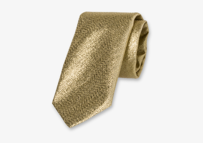 Download Gold Silk Glitter Tie - Gouden Stropdas | Transparent PNG ...