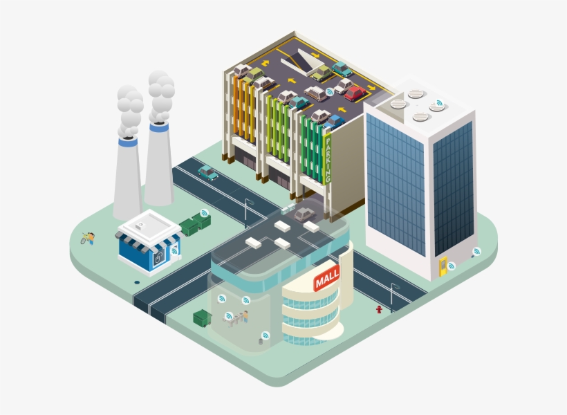 Smart Building - Facility Management En Smart Building PNG Image ...