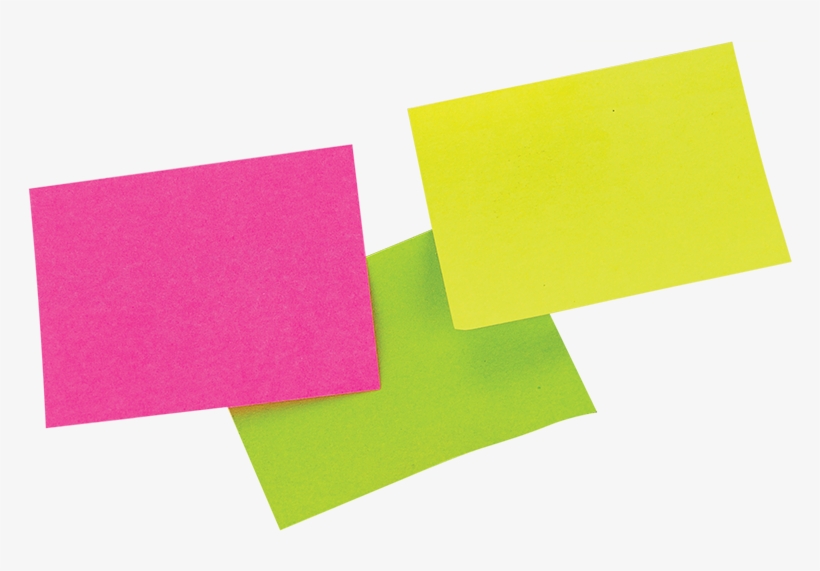 Sticky Notes New Fluorescent - Post-it Note PNG Image | Transparent PNG ...