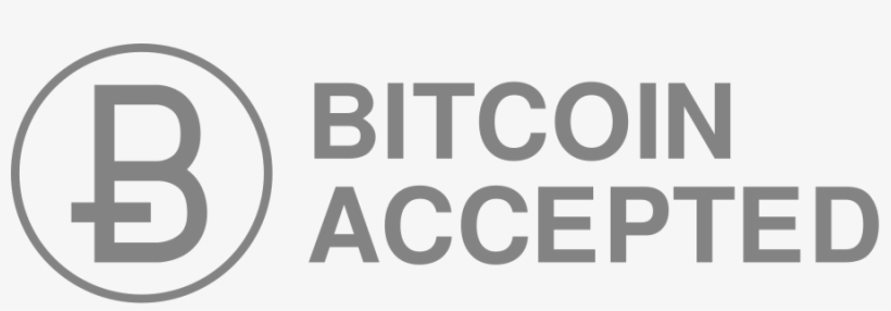 Bitcoin Accepted Gray - We Accept All Credit And Debit Cards PNG Image ...