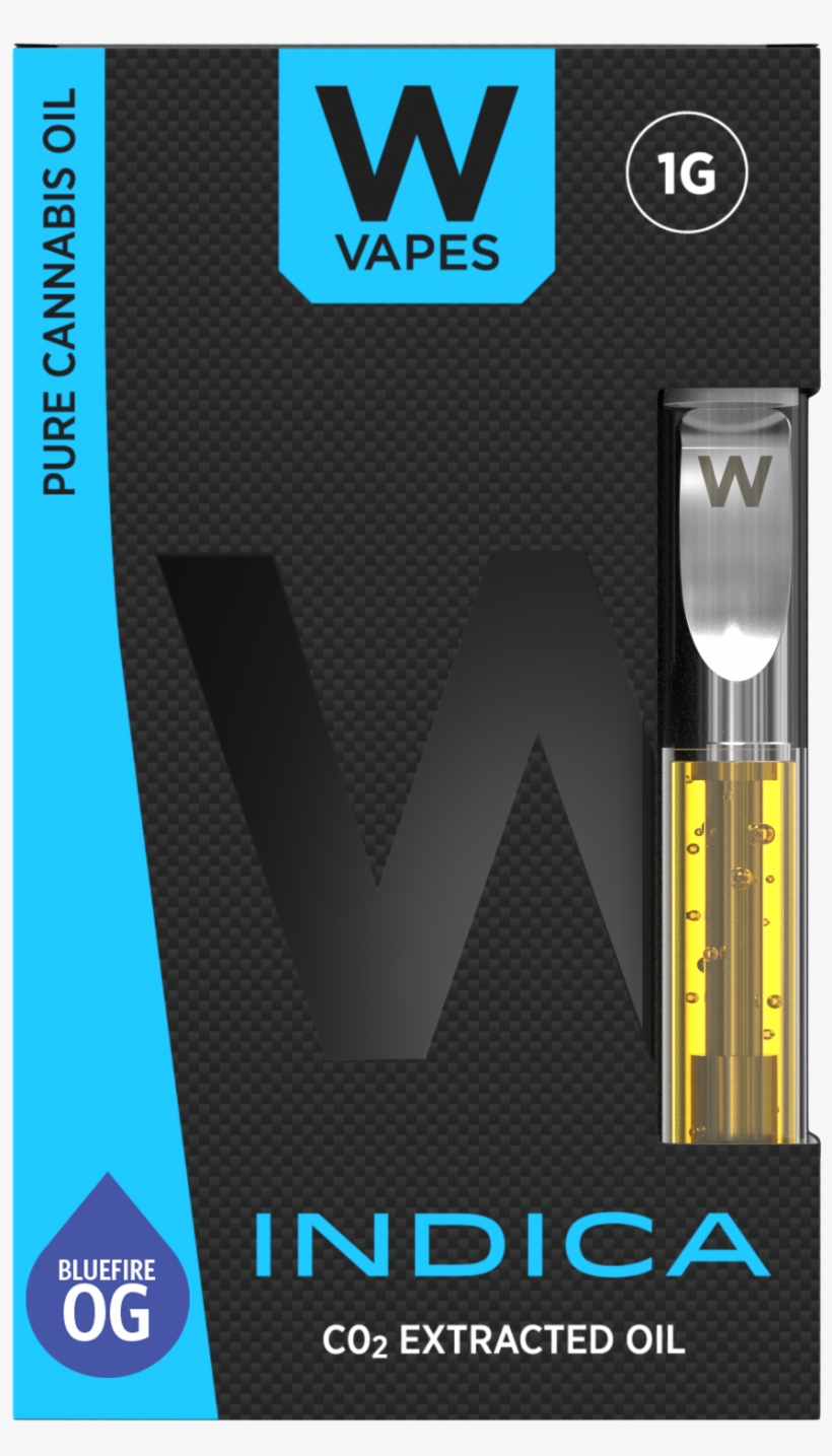 Blue Fire Og Indica 1g Premium Cartridge By W Vapes - W Vapes True Og ...