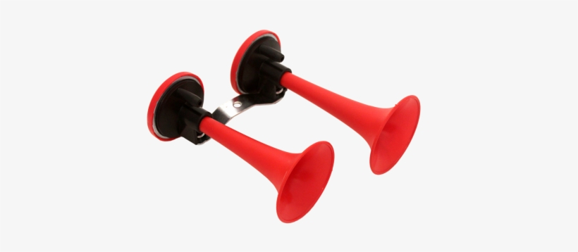 Double Cornet Air Horn Red - Buzina De Ar Corneta Dupla Vermelha PNG ...