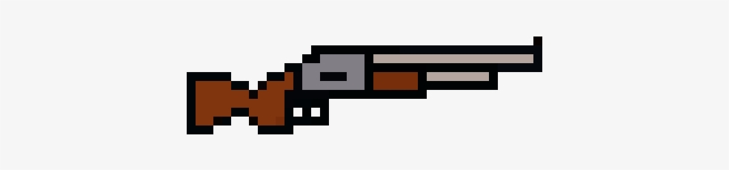 Shotgun - 8 Bit Shotgun PNG Image | Transparent PNG Free Download on ...