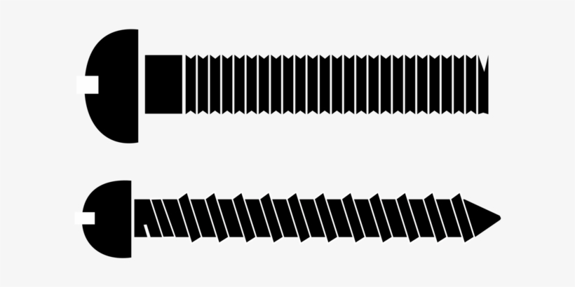 Screws Clip Art At Clker - Screw Vector Art PNG Image | Transparent PNG ...
