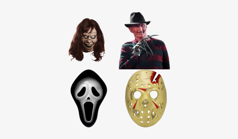 Scary Masks Halloween Png PNG Image | Transparent PNG Free Download on ...