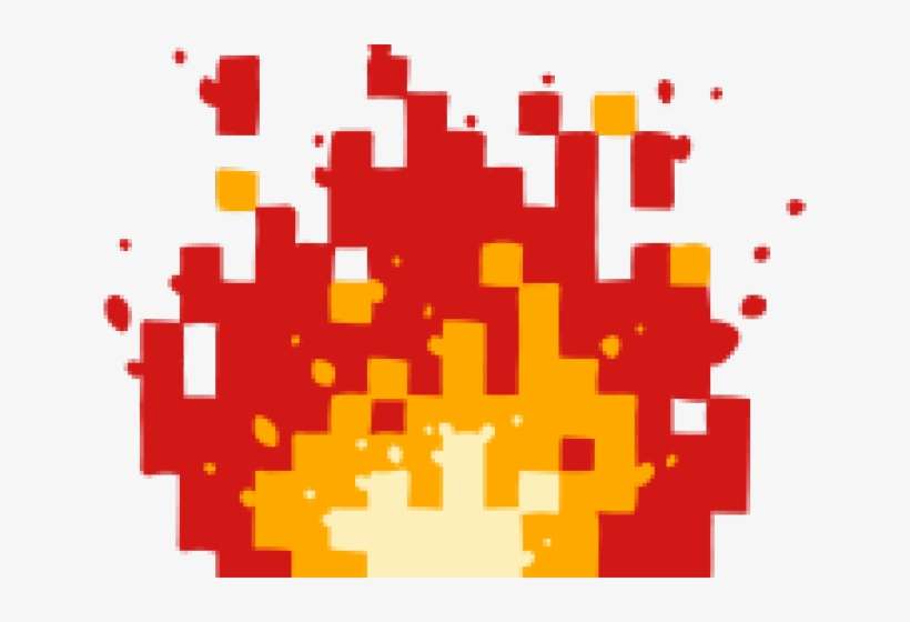 Fire Ball 8 Bits PNG Image | Transparent PNG Free Download on SeekPNG