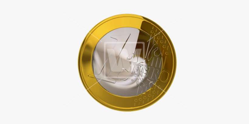 One Euro Coin - Euro Coin Transparent Background PNG Image ...