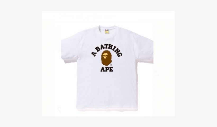 Bape College T - Bape Tie Dye College Tee PNG Image | Transparent PNG ...