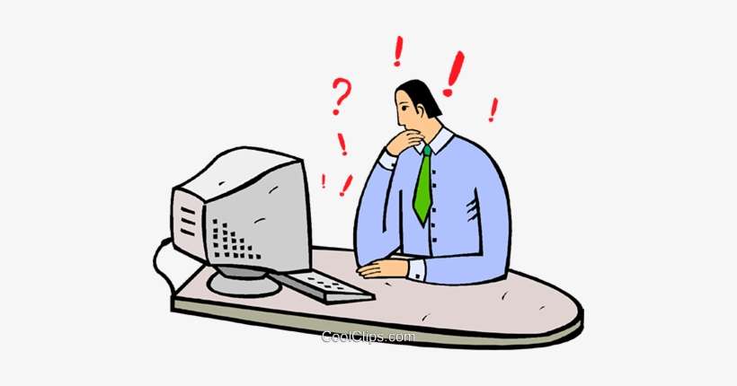 Download Confusion Computer Cliparts - Computer | Transparent PNG ...