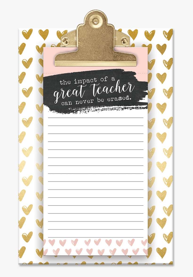 Chalk Hearts Teacher Clipboard Set - Lady Jayne Desk Bundle - Clipboard ...