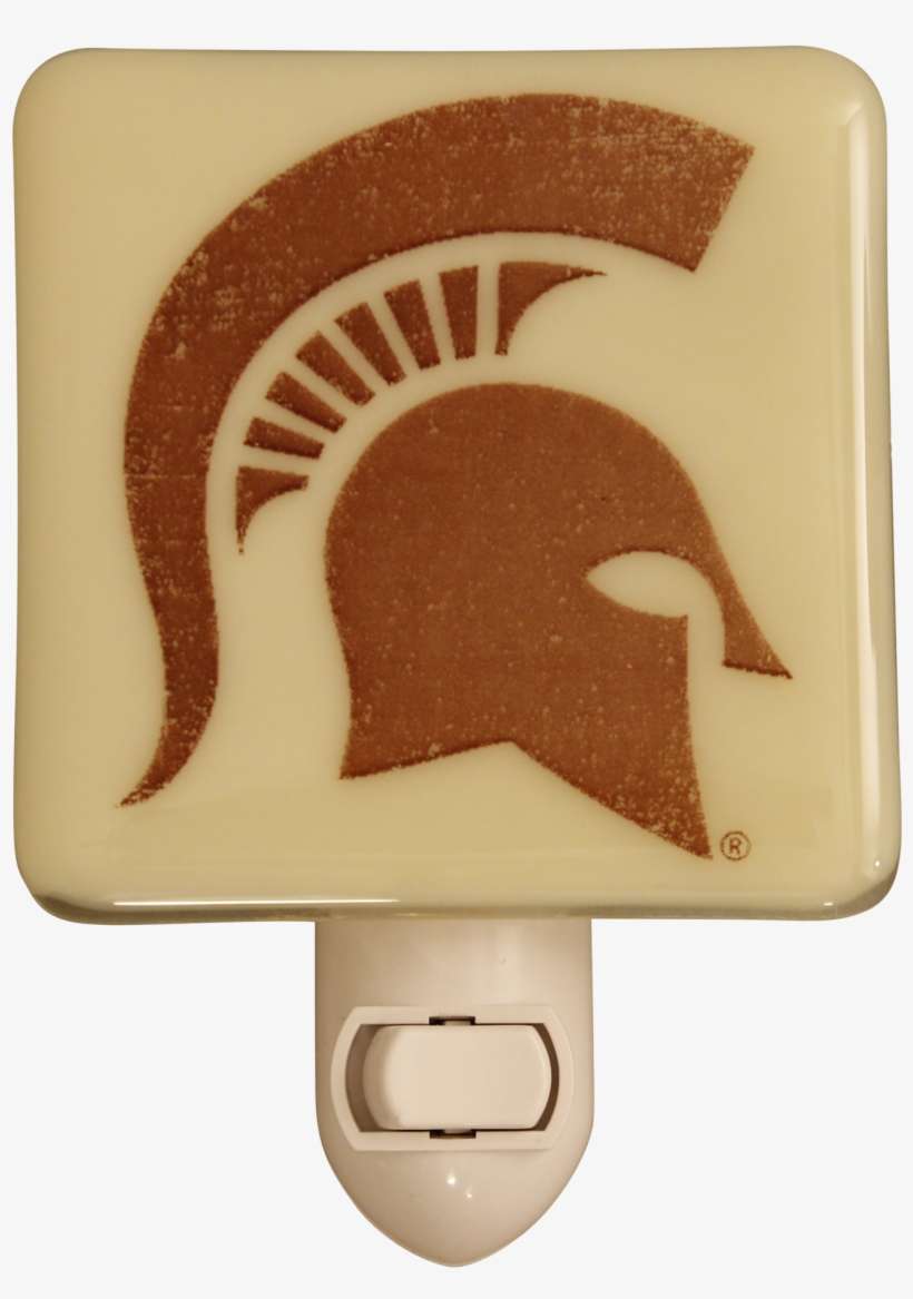 Michigan State University Spartan Glass Night Light - Michigan State ...
