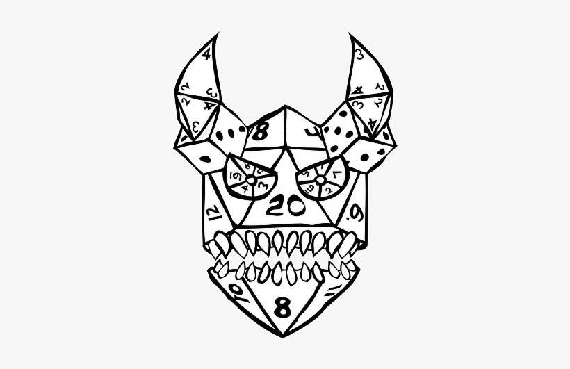 Vector D20 Png Banner Black And White Library - Library PNG Image ...