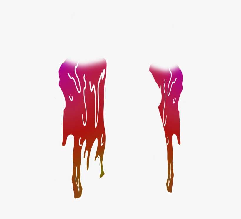 Remixit Sticker Eye Droop Drip Eyedrip Aesthetic Purple - Aesthetic ...