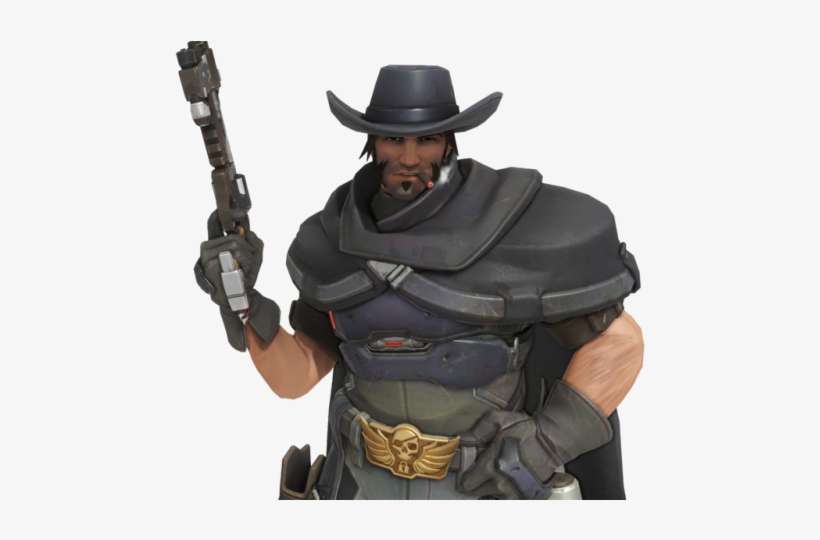 4 - Overwatch Mccree Blackwatch Png PNG Image | Transparent PNG Free ...