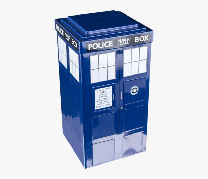Tardis Tin Storage Box - Doctor Who Tardis Tin Storage Box Dr PNG Image ...