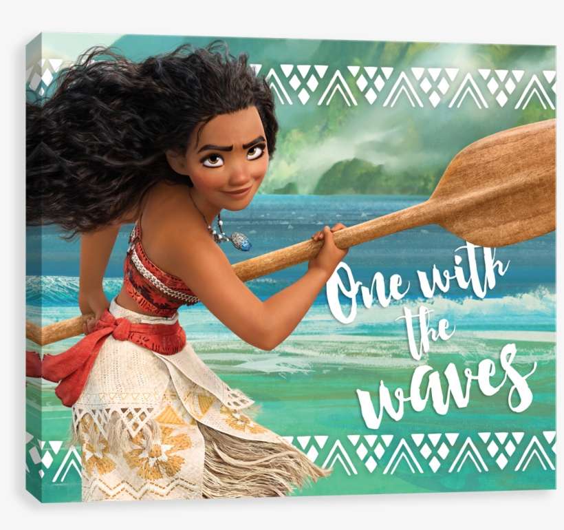 Moana One With The Waves - One With The Waves PNG Image | Transparent ...