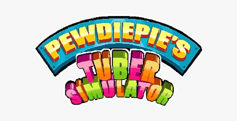 Pewds Tuber Simulator Logo - Pewdiepie Tuber Simulator Png PNG Image ...