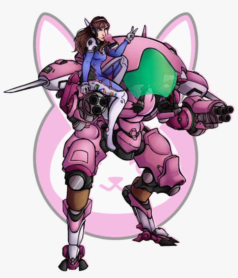Va Mech Png - Dva Fanart Mech PNG Image | Transparent PNG Free Download ...