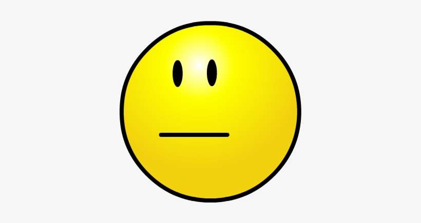 Ok Clipart Ok Emoji - Not So Happy Smiley PNG Image | Transparent PNG ...