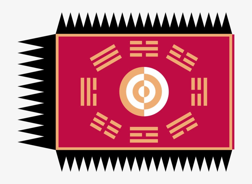Koreanflag 1800s - Joseon Flag PNG Image | Transparent PNG Free ...