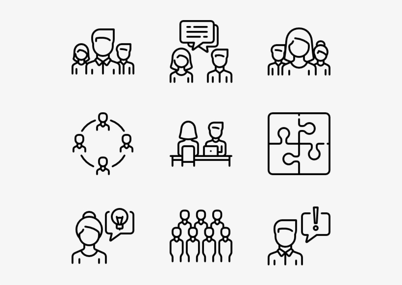 Download Teamwork 60 Icons - Couple Icon Transparent Background ...