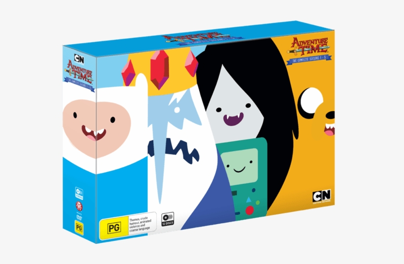 Download Adventure Time Seasons 1 5 Box Set Cover - Adventure Time ...