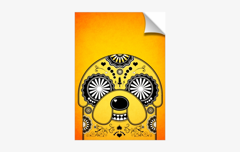 Day Of The De-adventure Time - Adventure Time Jake Psychedelic PNG ...