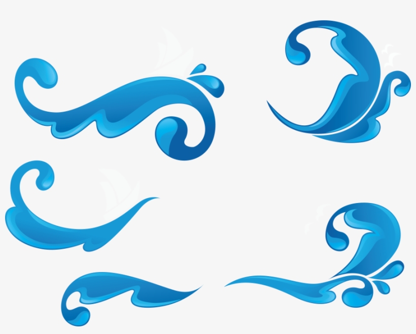 Wind Wave Clip Art - Vector Waves Png PNG Image | Transparent PNG Free ...