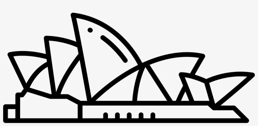 Download Sydney Opera House Clipart Png - Sydney Opera House Outline ...