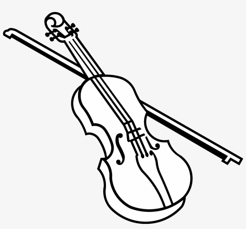 Fiddle Drawing Observational Graphic Freeuse Download - Violin Png ...
