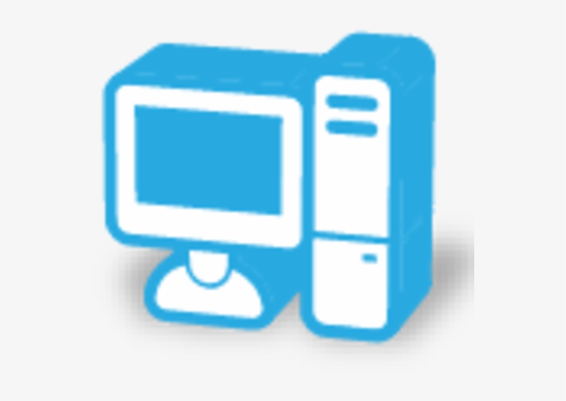 Free Icons Png - Blue Computer Icon PNG Image | Transparent PNG Free ...